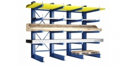 Kragramregale für Langgutlagerung und Tafel- und Plattenlagerung